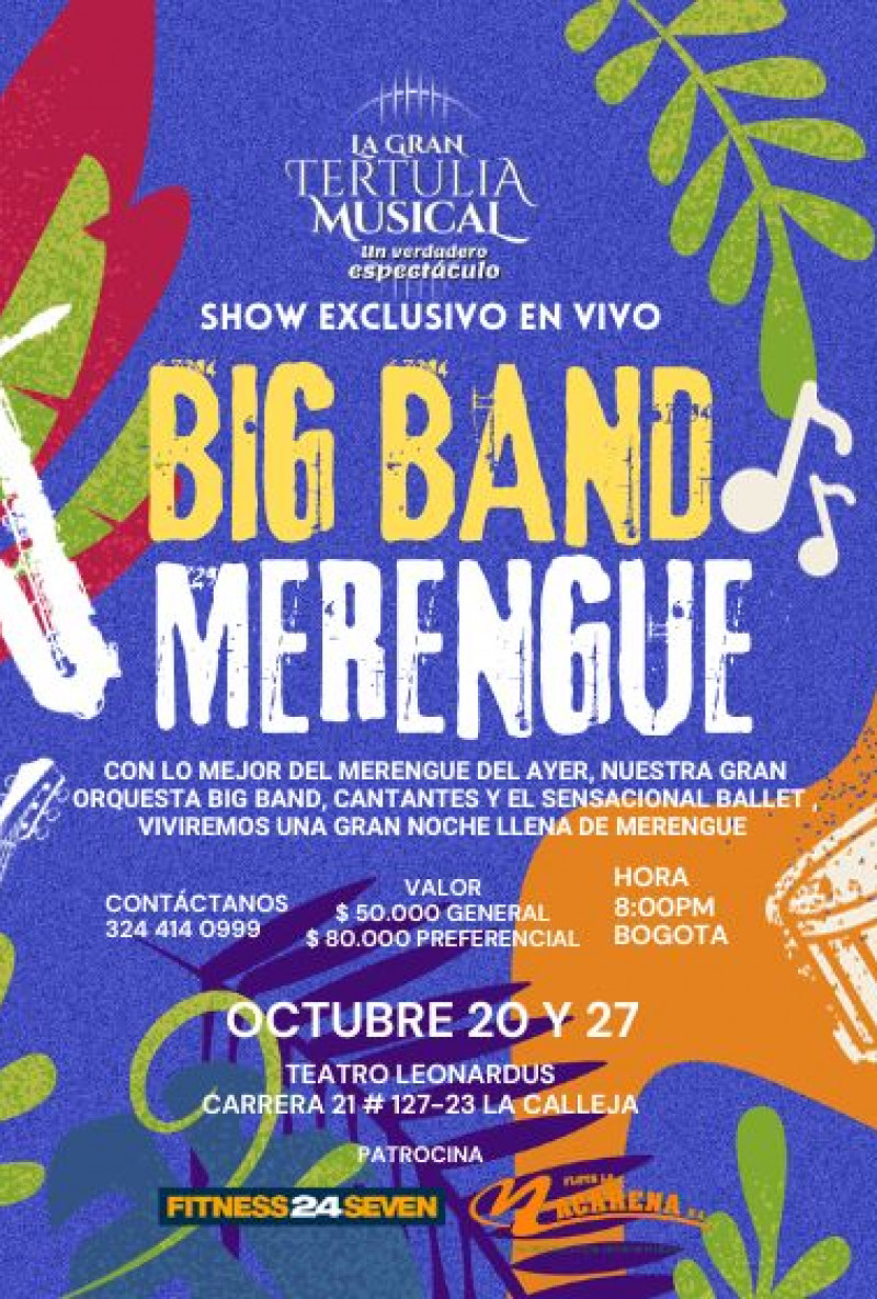 BIG BAND MERENGUE La Tiquetera BIG BAND MERENGUE La Tiquetera