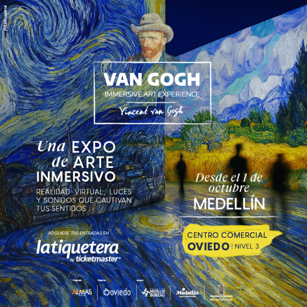 Van Gogh inmersive art experience | La Tiquetera