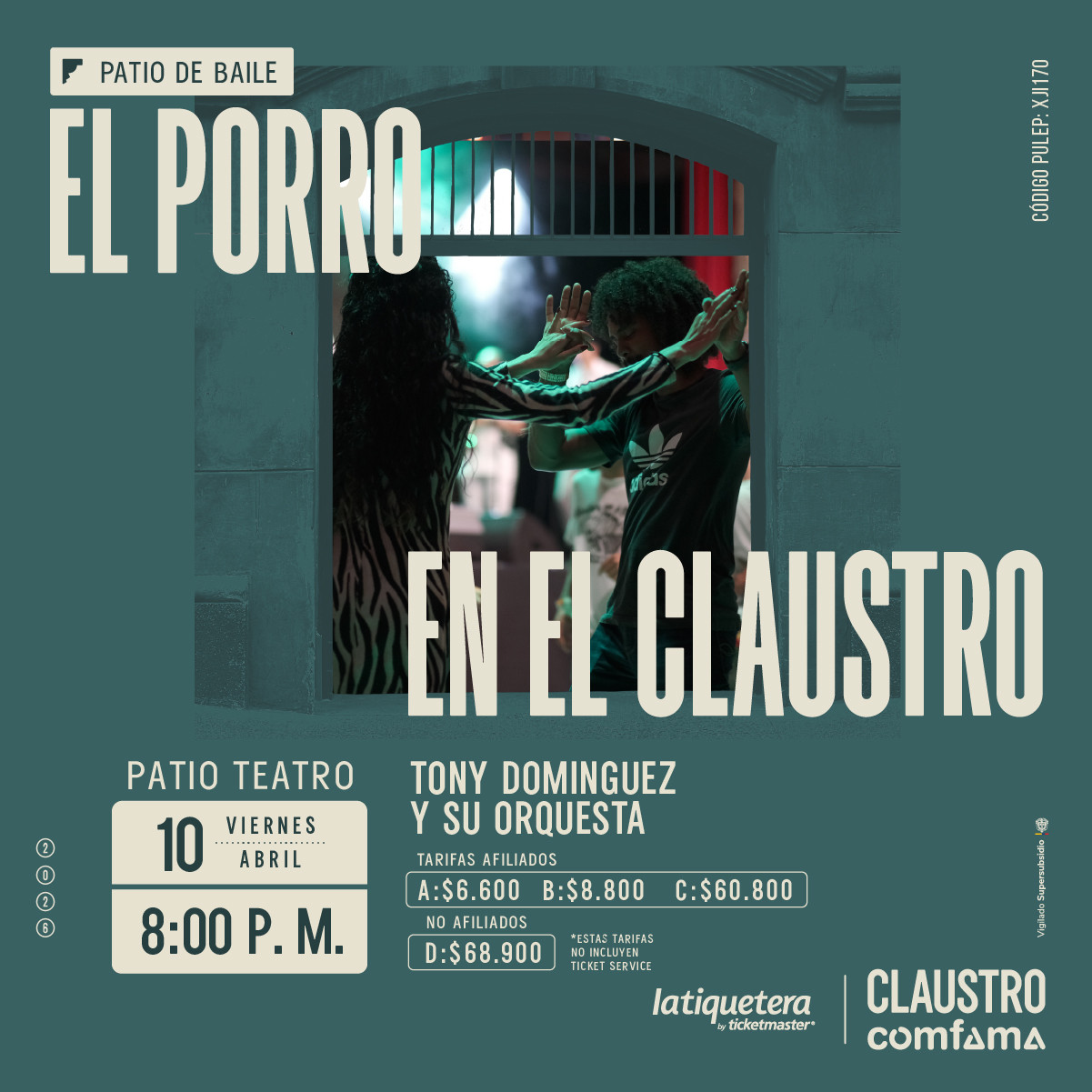 Patio de Baile: El Porro abril | Patio de Baile